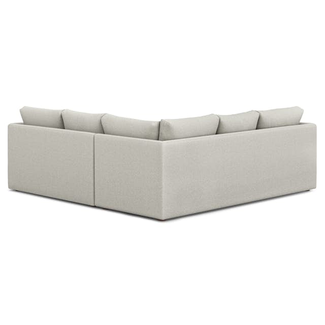 Marina Clover Ivory Corner Sectional | Article