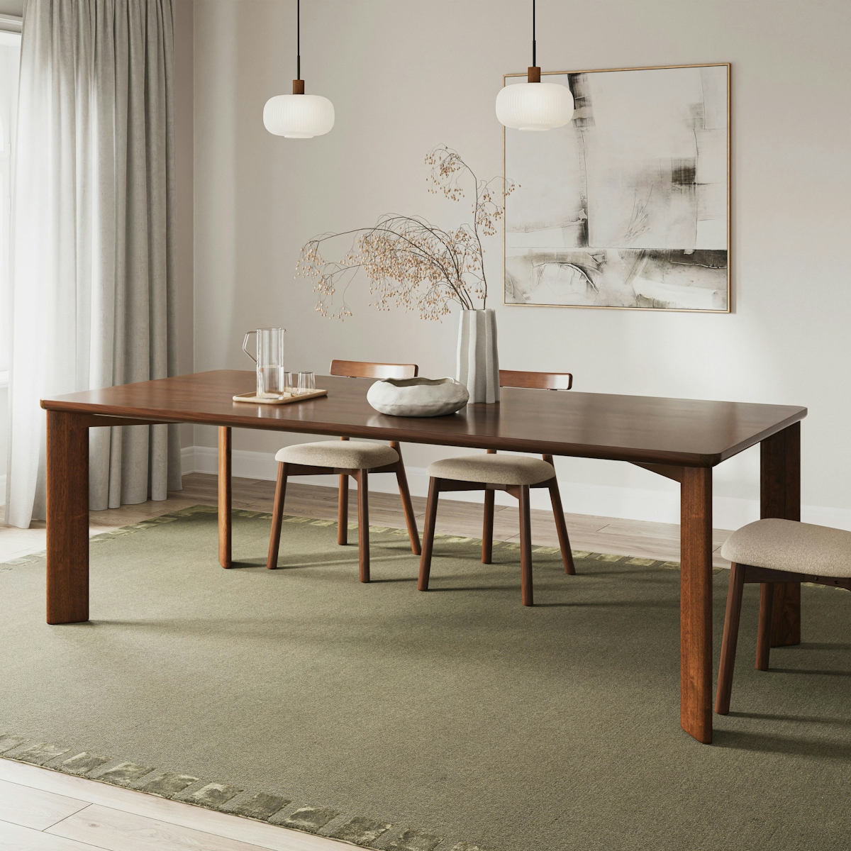 Yarik Walnut Dining Table | Article