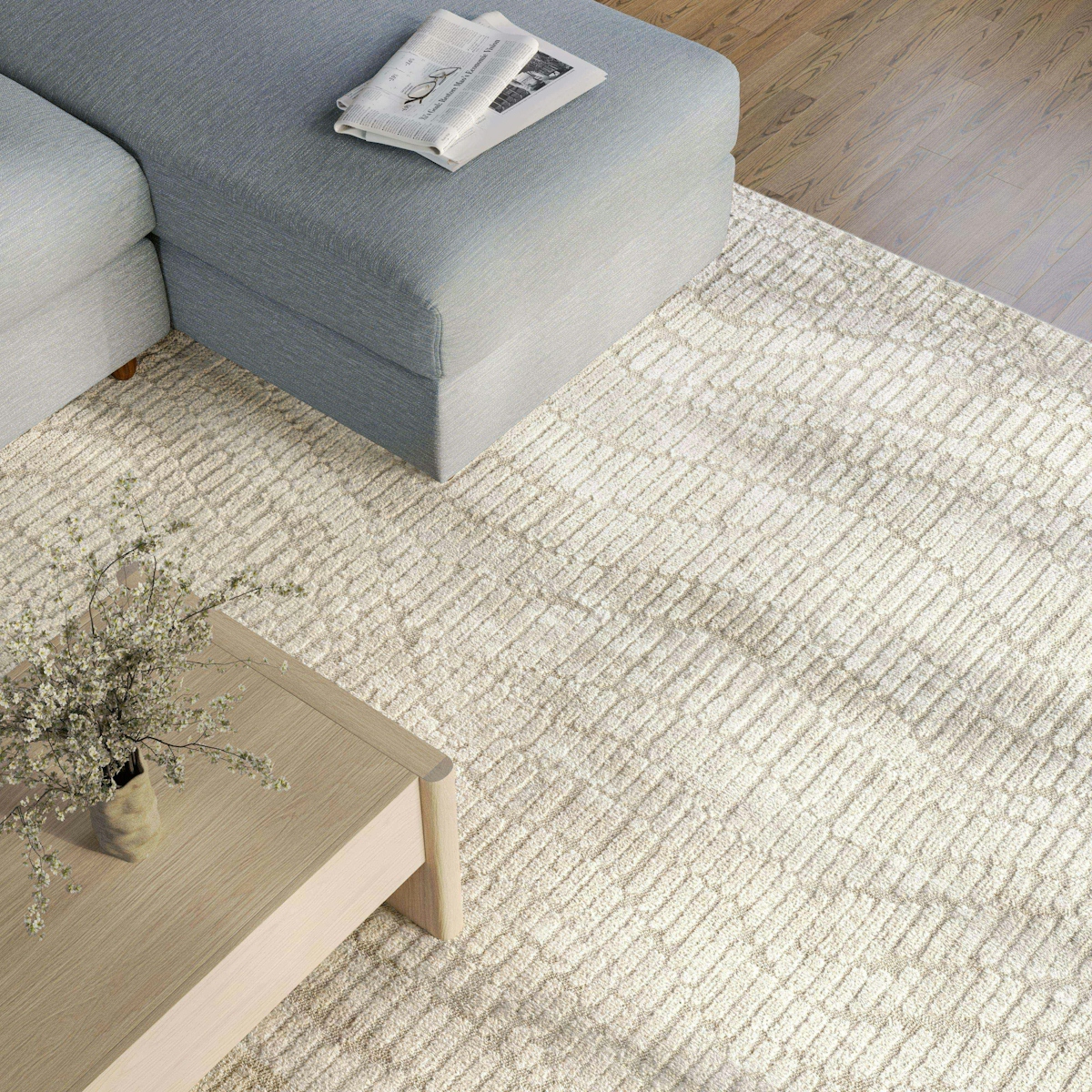 Athene 8x10 Beige Area Rug | Article