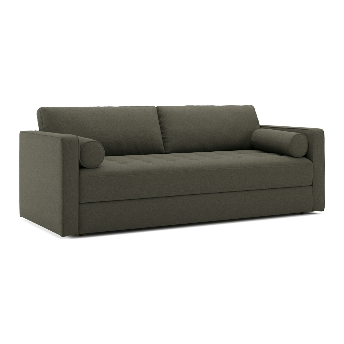 Sven Silver Moss Tufted Fold-out Sofa Bed | Article