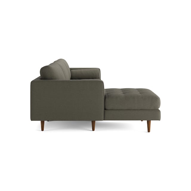 Sven Silver Moss Left Chaise Sectional | Article