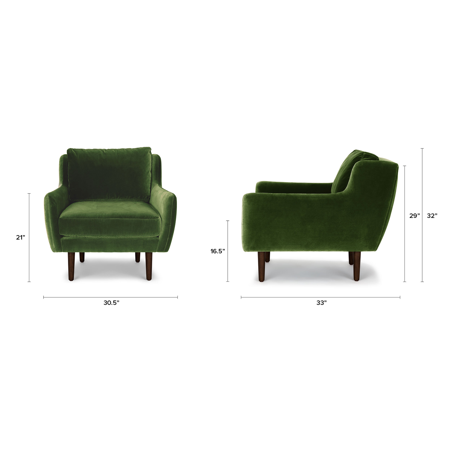 Article green chair store