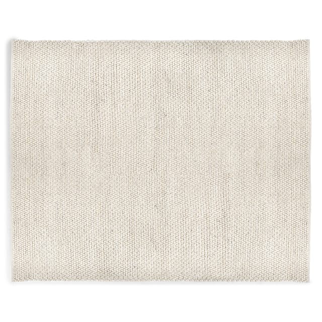 8x10 Ivory White Handmade Area Rug | Hira | Article