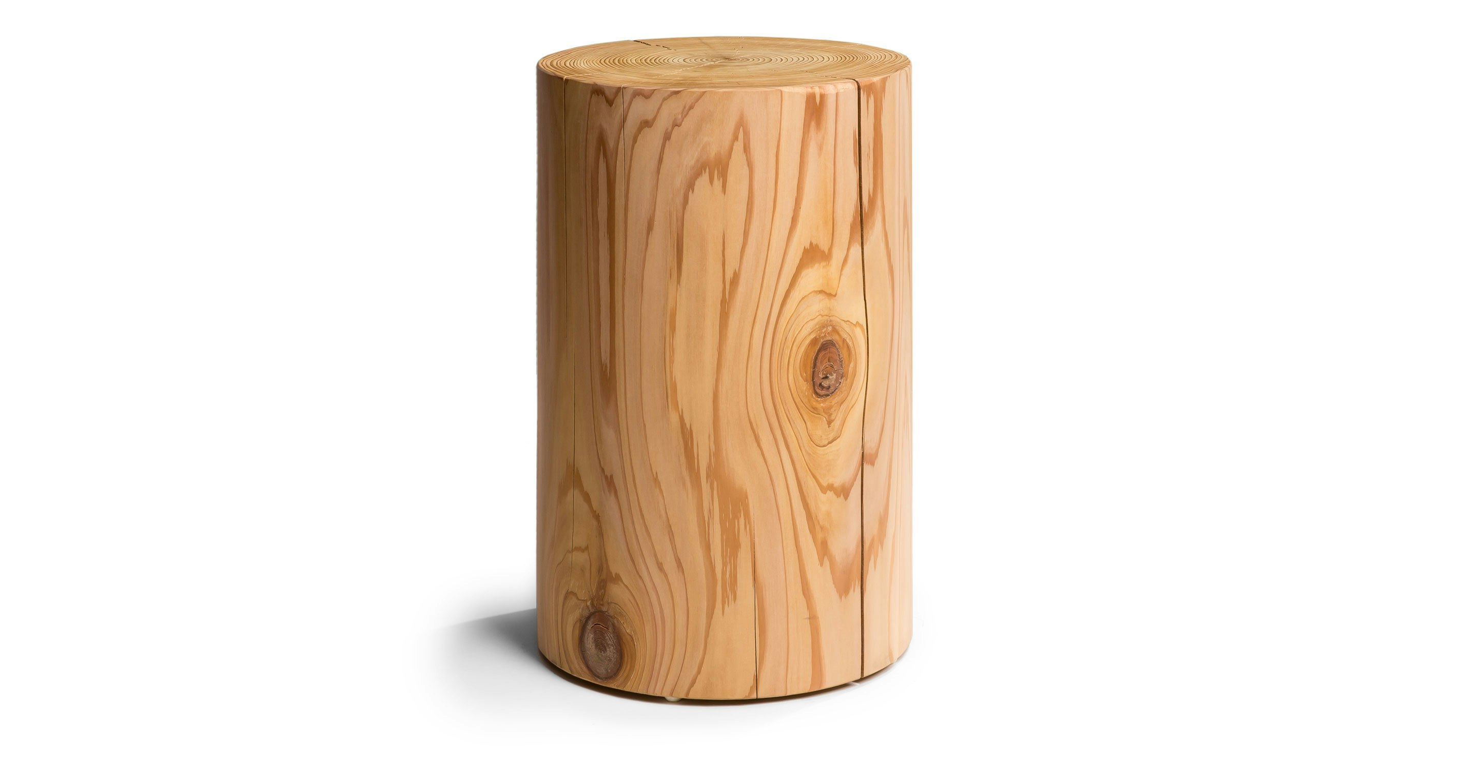 Thuja Block, 22" Cylinder - Wood Blocks - Article | Modern, Mid-Century ...