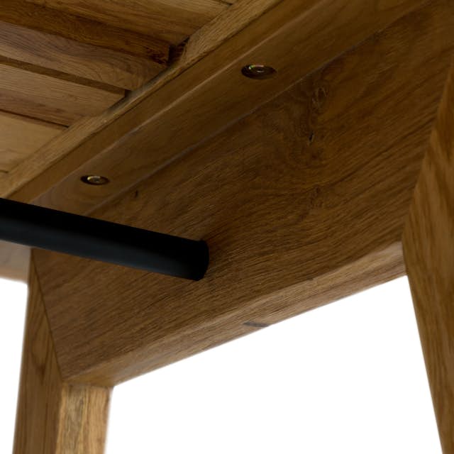 Rustic Oak Wood Dining Table for 6 People | Madera | Article