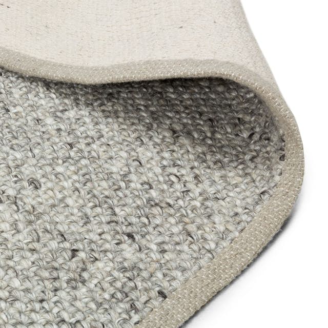 8'x10' Fog Gray Handmade Fabric Area Rug | Texa | Article